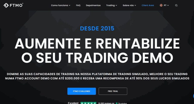 FTMO – A Melhor Prop Firm de Trading em 2025 | Guia Completo