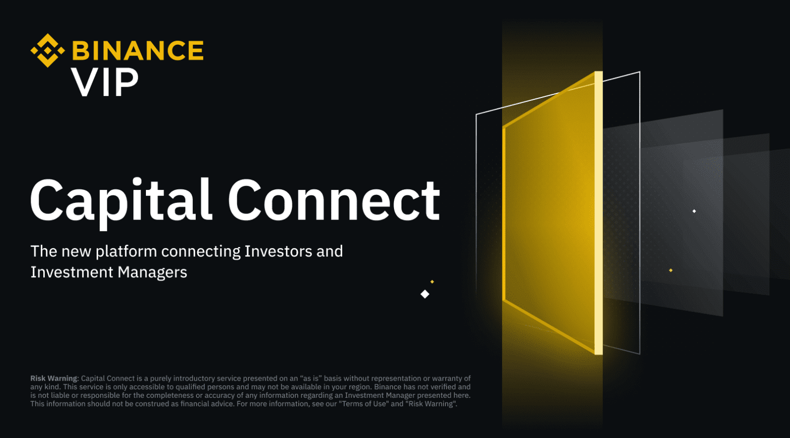Binance Capital Connect connecte les VIP aux fonds crypto