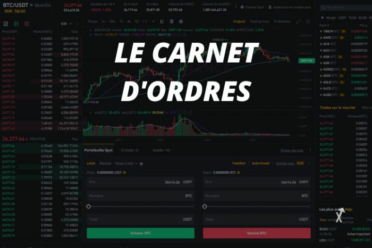 Carnet d'ordres en trading : guide débutant pour maîtriser les bases