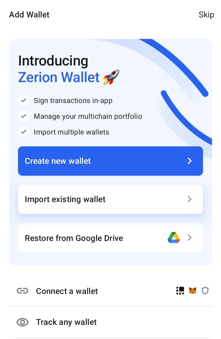 Zerion : un wallet crypto tout-en-un qui permet de suivre les whales