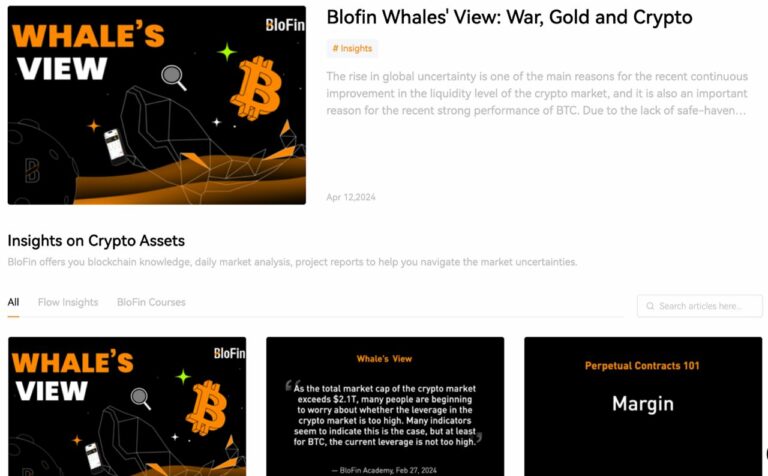 BloFin : Que vaut cet exchange de cryptomonnaies ? - InvestX - Le média ...